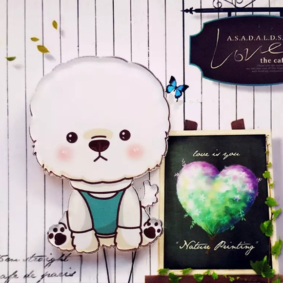 Jewelry | Fluffy Puppy Pin | Poshmark